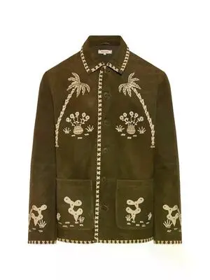 BAZISZT Stdom Embroidered Jacket - Green