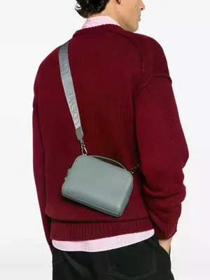 Loewe Anagram-debossed Leather Messenger Bag