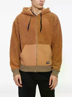 Moschino Active Fleece-texture Hoodie