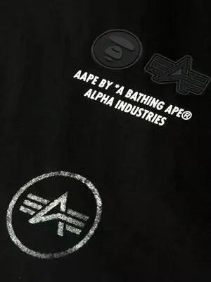 AAPE BY *A BATHING APE Multi-logo T-shirt