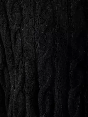SILVIAN HEACH Bon Ton Cable-knit Cardigan