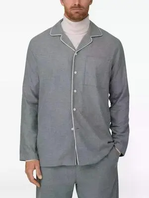 Boggi Milano Pajama In Cotton Flannel