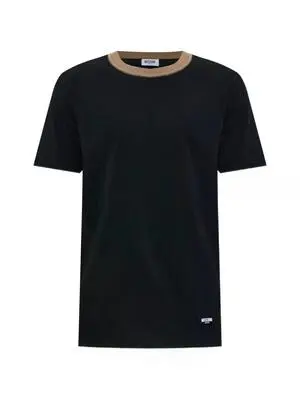 Moschino Active Logo-patch T-shirt - Black