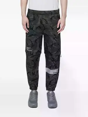 AAPE BY *A BATHING APE Camouflage-print Detachable-leg Trousers