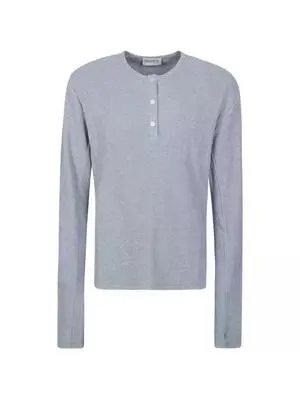 CARRER Lis Waffle-knit Henley