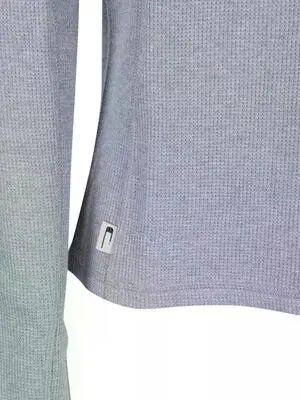 CARRER Lis Waffle-knit Henley
