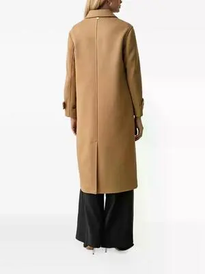 SILVIAN HEACH Button-up Collared Coat - Neutrals