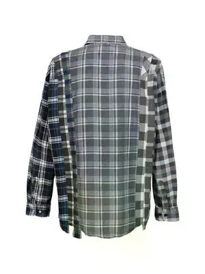 Needles 7 Cuts Patchwork Flannel Shirt - Multicolour