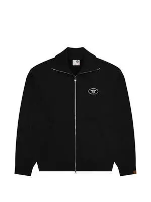 AAPE BY *A BATHING APE Aapenow Moonface Zip-up Cardigan - Black