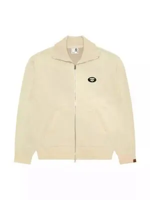 AAPE BY *A BATHING APE Aapenow Moonface Zip-up Cardigan - Black