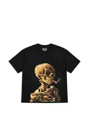 MELT Skeleton-print T-shirt - Black