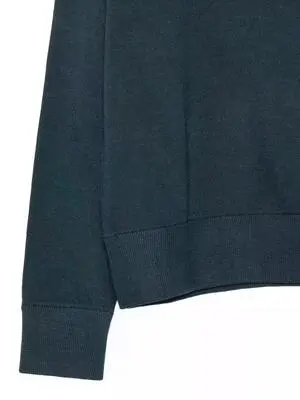 Patrizia Pepe Quarter-zip Fine-knit Sweater