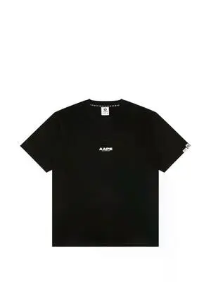 AAPE BY *A BATHING APE Camo Moonface Logo T-shirt - Blue