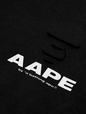 AAPE BY *A BATHING APE Camo Moonface Logo T-shirt