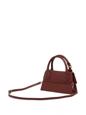 SILVIAN HEACH X New Martina Grained-effect Buckle-detail Tote Bag