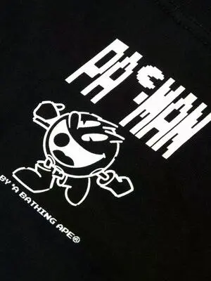 AAPE BY *A BATHING APE X Pac-man Moonface Graphic-print T-shirt