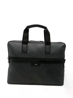 BOSS Monogram-print Laptop Bag