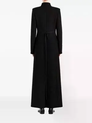 ANN DEMEULEMEESTER Alma Button-up Stand-collar Coat