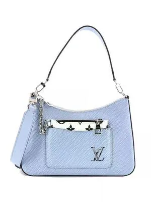 LOUIS VUITTON Marelle Handbag Epi Leather Hobo Bag - Blue