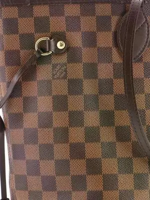 LOUIS VUITTON Neverfull Nm Damier Mm Tote Bag - Brown