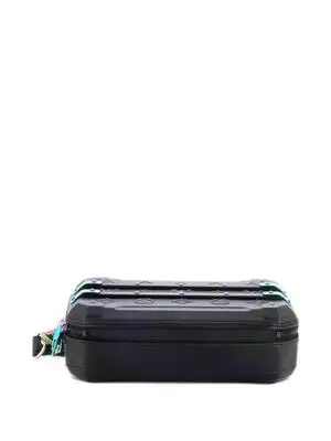 LOUIS VUITTON Future Trunk Debossed Monogram Leather Crossbody Bag