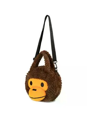 A BATHING APE Medium Milo-plush Tote Bag