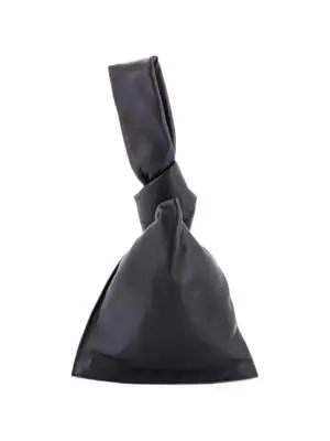 Bottega Veneta Bv Twist Bag Leather Mini Clutch Bag