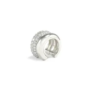 HYE JANE JEWELRY Duet Pavé Double Band Ear Cuff
