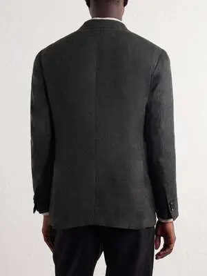 J. MUESER Waverly Cashmere-twill Blazer