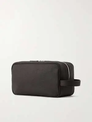 METIER Full-grain Leather Wash Bag