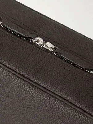 METIER Full-grain Leather Wash Bag