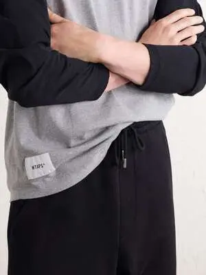 WTAPS® Ian Logo-embroidered Cotton-jersey T-shirt