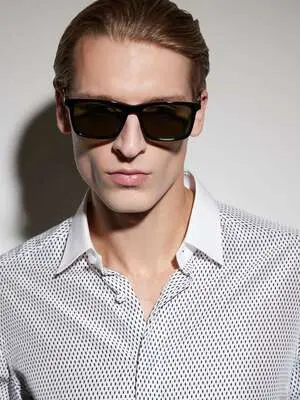 TOM FORD Lee-02 Square-frame Acetate And Titanium Sunglasses