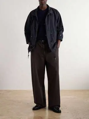 AGOLDE Warwick Wide-leg Cotton-twill Trousers