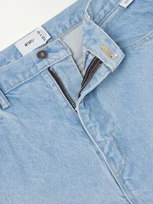 WTAPS® Blues Wide-leg Logo-embroidered Jeans