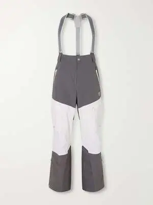 Brunello Cucinelli Straight-leg Panelled Shell Ski Pants - Gray
