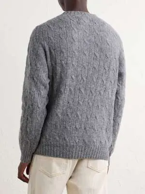Barbour Cable-knit Wool Sweater