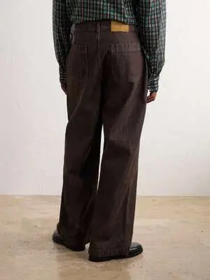 Officine Générale Nemir Straight-leg Garment-washed Jeans