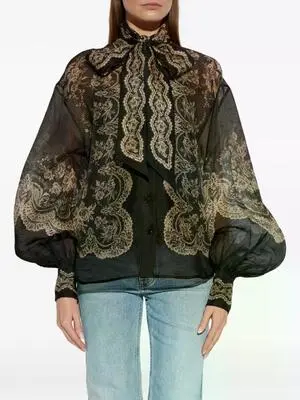 Zimmermann Clash-tie Blouse