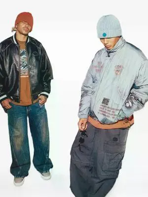 AAPE BY *A BATHING APE Aapeunvs Moonface Bomber Jacket