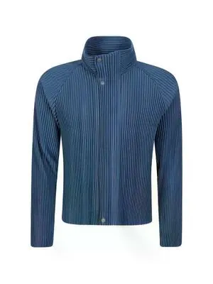 Issey Miyake Pleated Raglan-sleeve Jacket