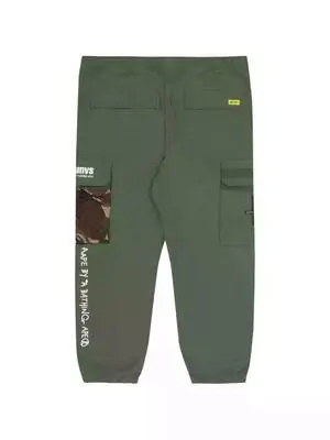 AAPE BY *A BATHING APE Aapeunvs Moonface Cargo Trousers