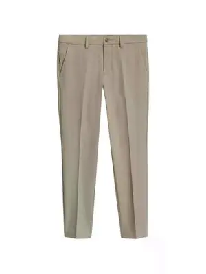 BOSS Slim-fit Pants In Four-way Stretch Fabric - Neutrals