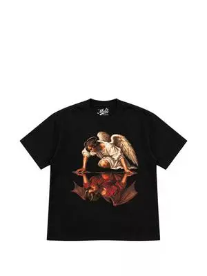 MELT Graphic-print T-shirt - Black