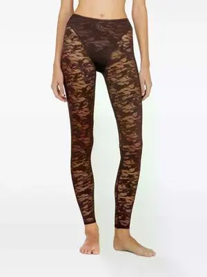 DIESEL® Leggings In Nylon Camouflage Lace