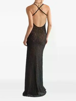 Etro Long Floral Lace Dress