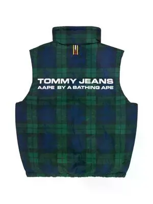 AAPE BY *A BATHING APE X Tommy Hilfiger Logo-patch Reversible Vest