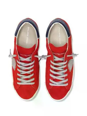 Philippe Model Prsx Lace-up Appliqué Sneakers
