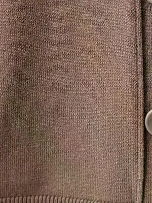 Sisley Fine-knit V-neck Cardigan