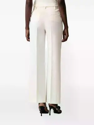 Sisley Pressed-crease Wide-leg Trousers